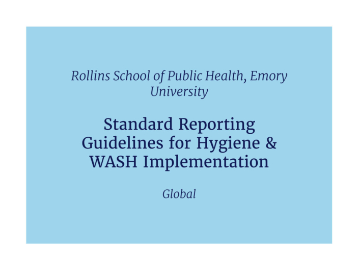 Research Portfolio – Reckitt Global Hygiene Institute